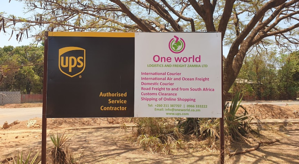 UPS - Zambia - One World Logistics - Kitwe - APIE BUSINESS