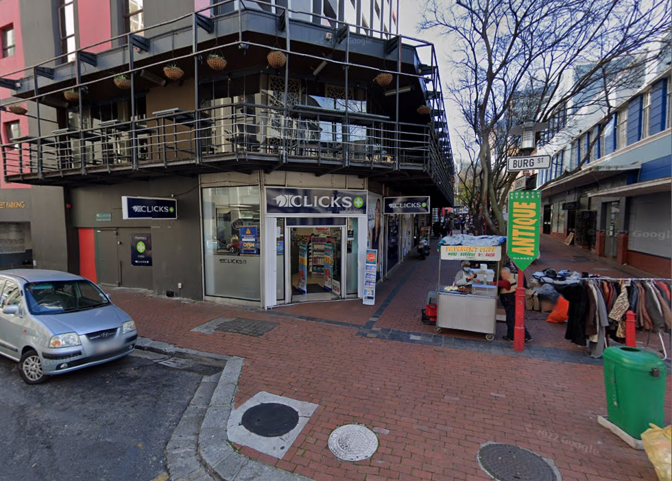 Clicks Pharmacy-Cape Town-Burg Street - APIE BUSINESS